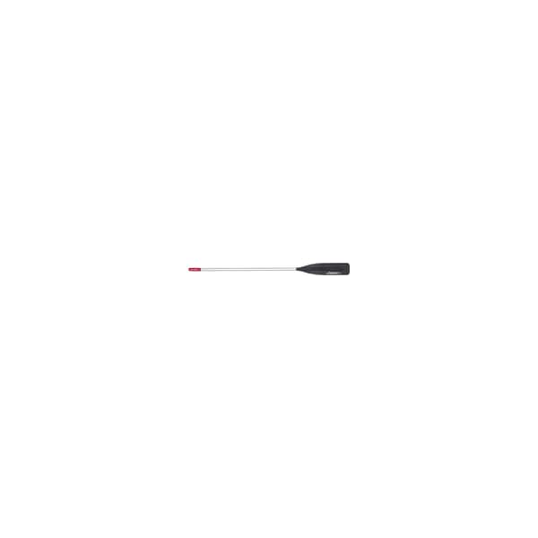 Caviness Plastic/Aluminum Oar w/Black Blade; Silver Anodized Shaft ...