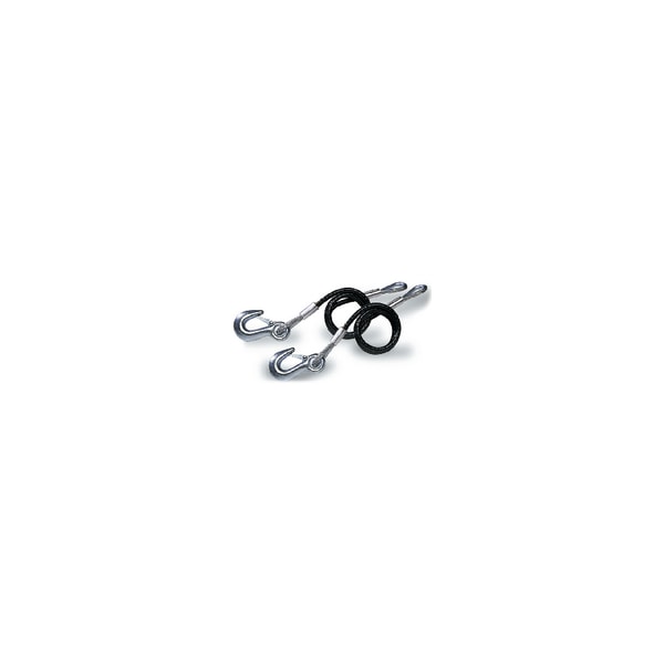 Tie Down Engineering 36" Blk Vinyl Jacketed Hitch Cables, S-Hooks, PR ...
