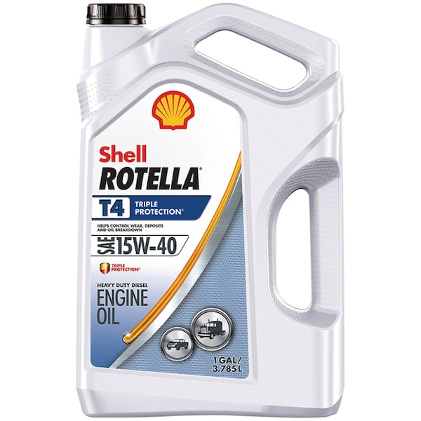 Shell Oil Shell Rotella T Triple-Protection Heavy-Duty Diesel Motor Oil ...