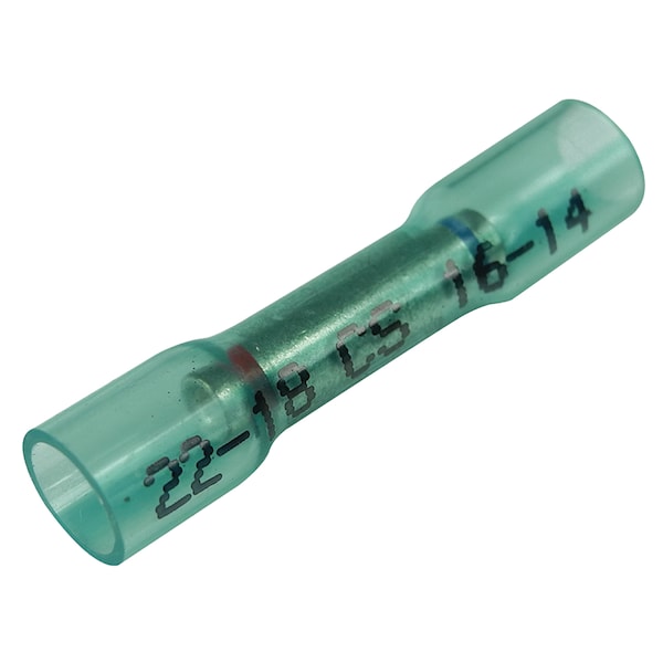 Seachoice Butt Splice Wire Connector, 14 AWG Max, Blue 61401 | Zoro