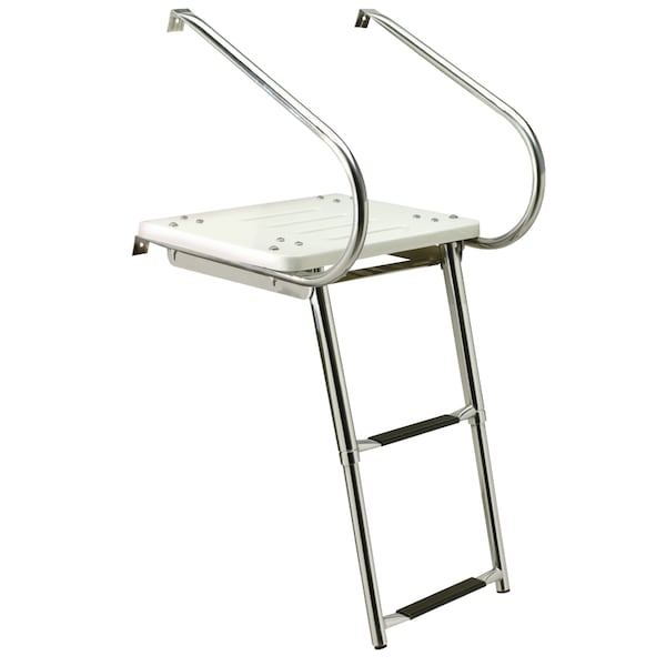 Seachoice 2 Step Deluxe Universal Swim Platform w/Slide Mount ...