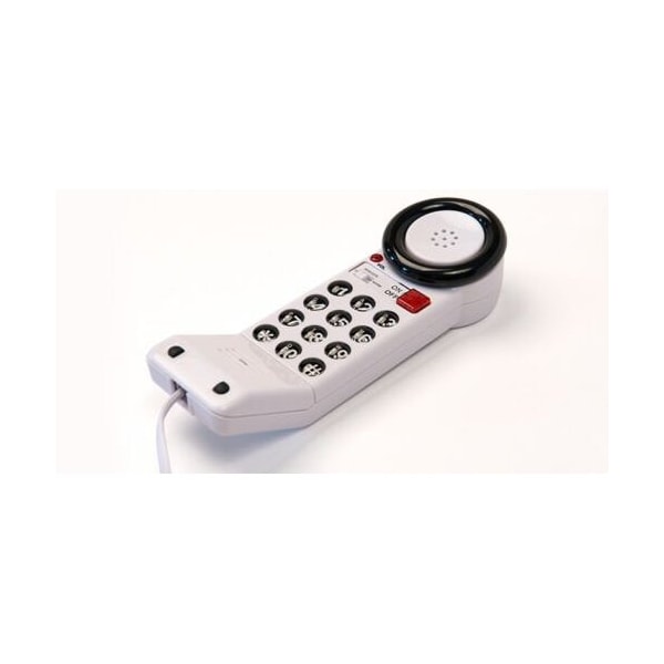 Med-Pat One Piece Patient Room Telephone XL-88JB | Zoro