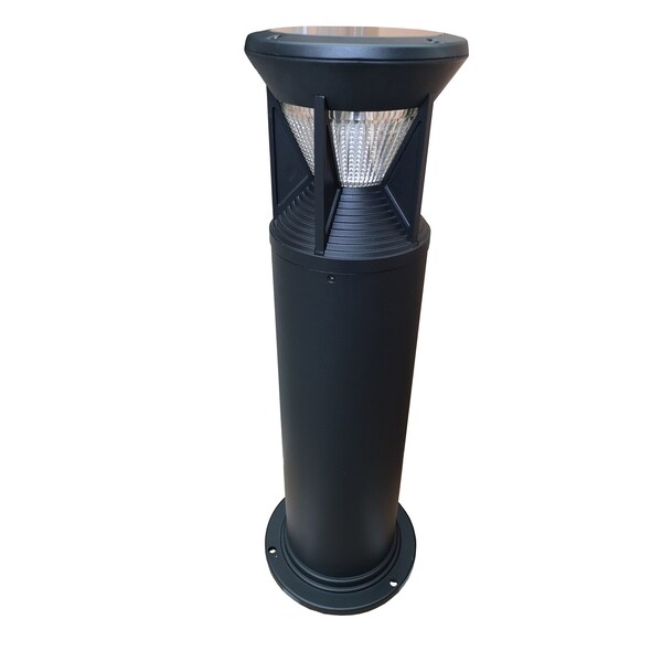 Remphos 2W Solar Bollard Fixture RP-SBL-2W-40K-BK-G1 | Zoro