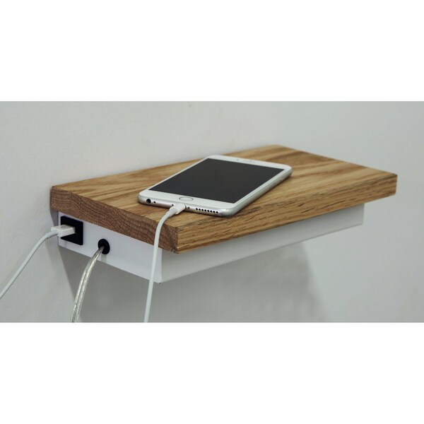 House Of Troy Bunk LED Light with USB Port and Dimmer Switch in White ...