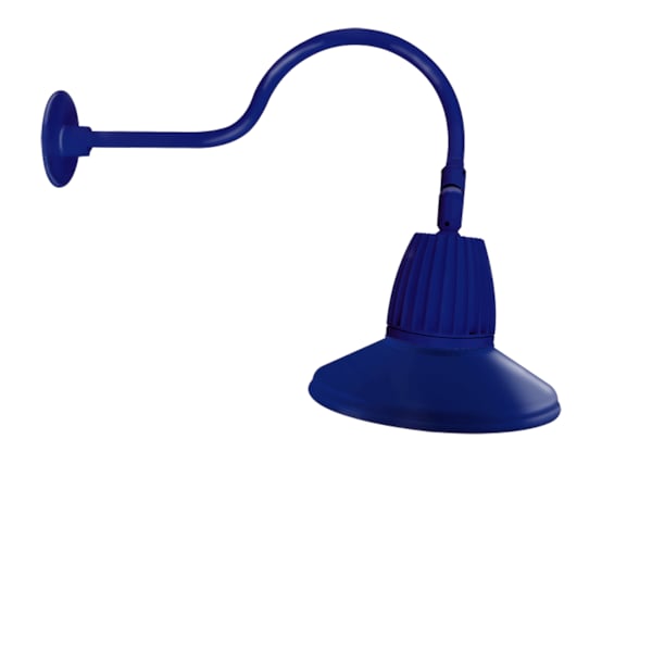 Rab GOOSENECK STYLE1 13W NEUTRAL LED 15" STRAIGHT SHADE BLUE ...