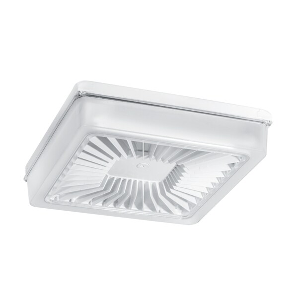 Rab PORTO XL 18IN 105W NEUTRAL LED 480V W/ POLYCARB LENS WH PRT105NW ...