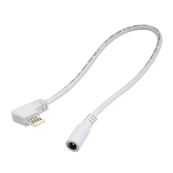 Nora Lighting 72" Side Power Line Cable for Lightbar Silk, Right, White ...