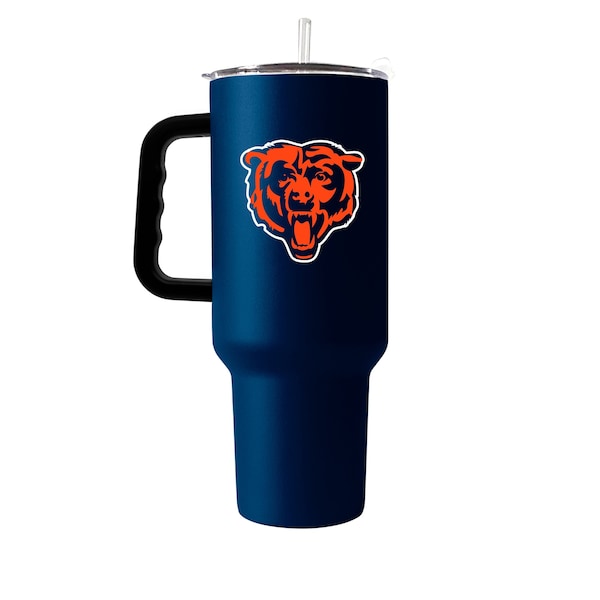 Logo Brands Chicago Bears 40oz Flipside Powder Coat Tumbler 606-S40PT ...