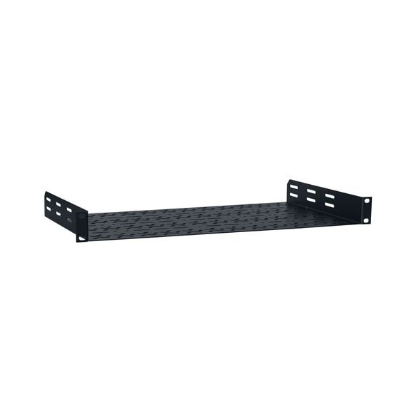 Lowell 1U Rackmount Shelf with Multi-Hole Slot Pattern USM-110 | Zoro