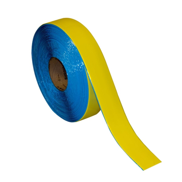 Superior Mark Floor Marking Tape, 2in x 100Ft , Yellow IN-40-201I | Zoro