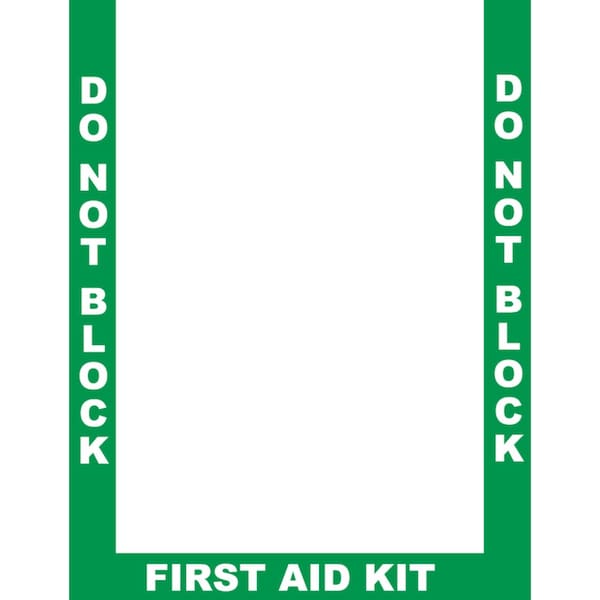 Superior Mark Floor Marking Border Tape, 2in, First Aid Border, 2in ...
