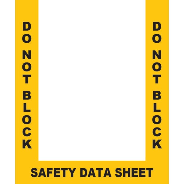 Superior Mark Floor Marking Border Tape, SDS Border 4in , Rubber IN-40 ...