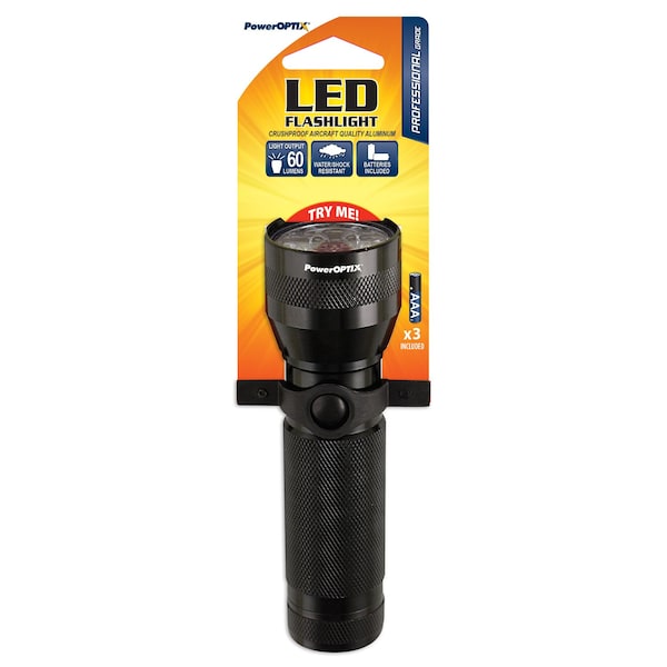 Poweroptix Flashlight 19 LED - Black 032-51901 | Zoro