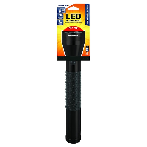 Poweroptix Flashlight 32 LED 3D - Black 032-83201 | Zoro