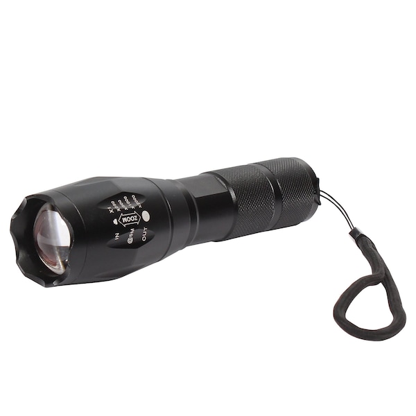 Poweroptix Flashlight Tactical LED 300 Lumens Focus Beam 032-94755 | Zoro