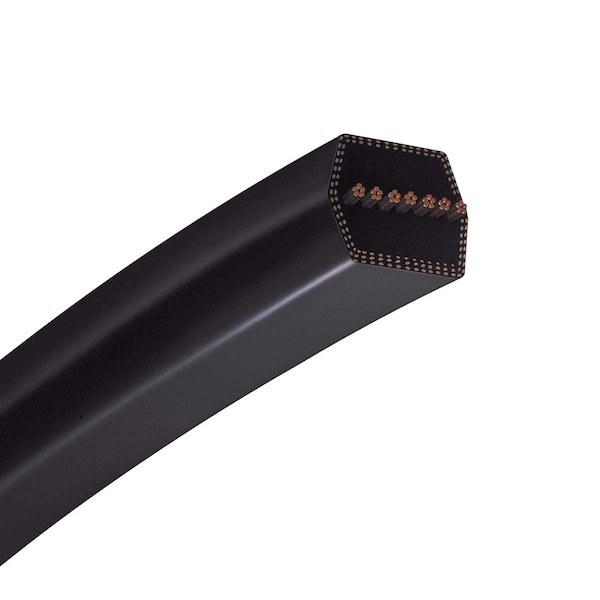 Mitsuboshi Double Angle V-Belt AA Type, 1/2" x 90" AA90 | Zoro