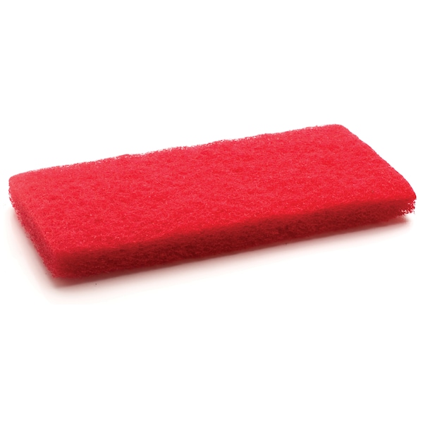 Simple Scrub Red Pad Kit, Aggressive, PK5 RP100 | Zoro
