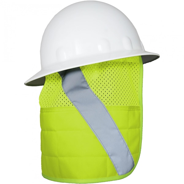 Kishigo Lime, Non-ANSI Compliant, Brisk Cooling Hard Hat Nape Protector ...