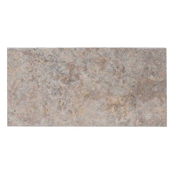 Msi Silver Travertine SAMPLE Honed Travertine Floor Pool Coping ZOR-LSC ...