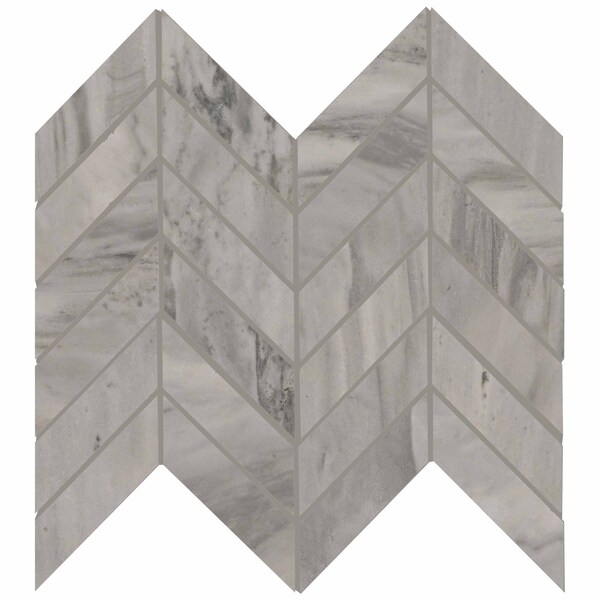 Msi Eden Bardiglio Chevron SAMPLE Porcelain Matte Floor And Wall Tile ...