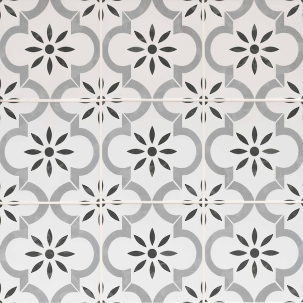 Msi Kenzzi Azila 8 In. X 8 In. Glazed Porcelain Floor And Wall Tile ...