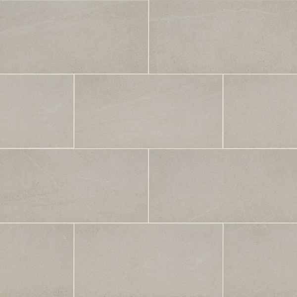 Msi Maven Ivory 12 In. X 24 In. Matte Porcelain Floor And Wall Tile ...