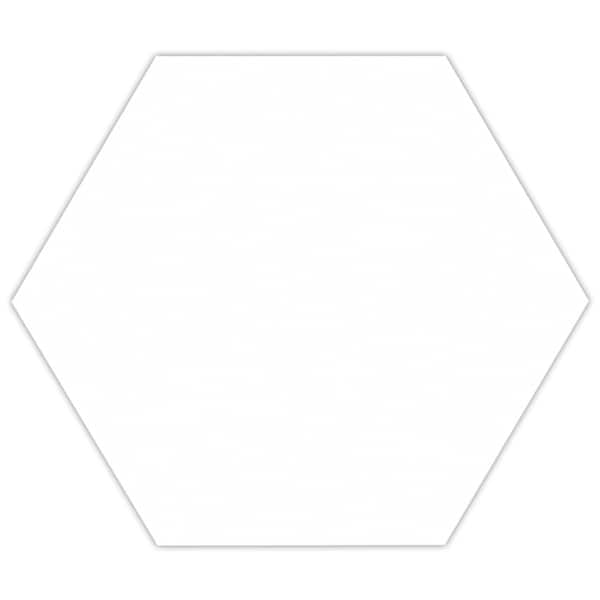 Msi Hexley Ecru SAMPLE Hexagon Matte Porcelain Floor And Wall Tile ZOR ...