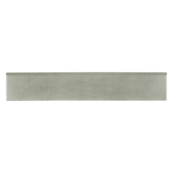 Msi Gridscale Gris Bullnose SAMPLE Matte Glazed Porcelain Wall Tile ZOR ...