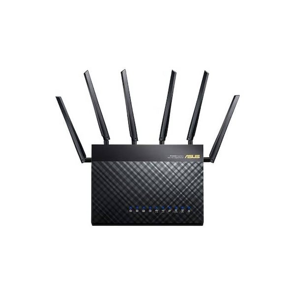 Asus Tri-Band Wireless-AC3200 Gigabit Router RT-AC3200 | Zoro