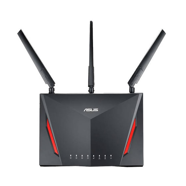 Asus Dual-band Wireless-AC2900 Gigabit Router RT-AC86U | Zoro