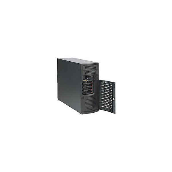 Supermicro SuperChassis 500W Mid Tower Server Chassis (Black) CSE-733TQ ...