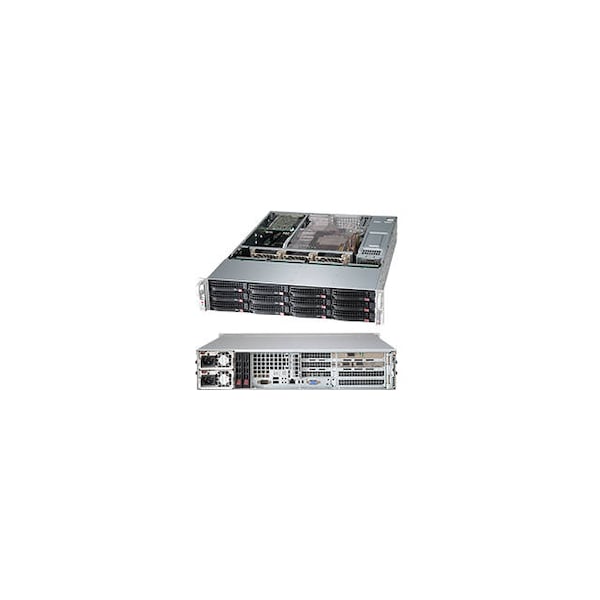 Supermicro SuperChassis 920W 2U Rackmount Server Chassis (Blk), CSE ...