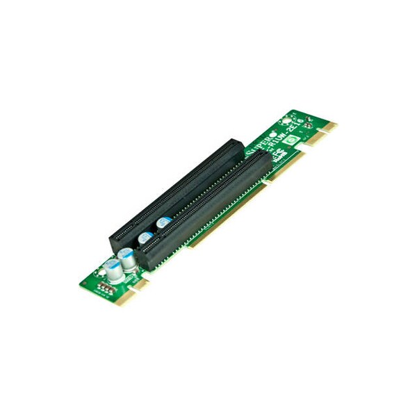 Supermicro 1U LHS WIO & PCI-Express x16 Riser Card RSC-R1UW-2E16 | Zoro
