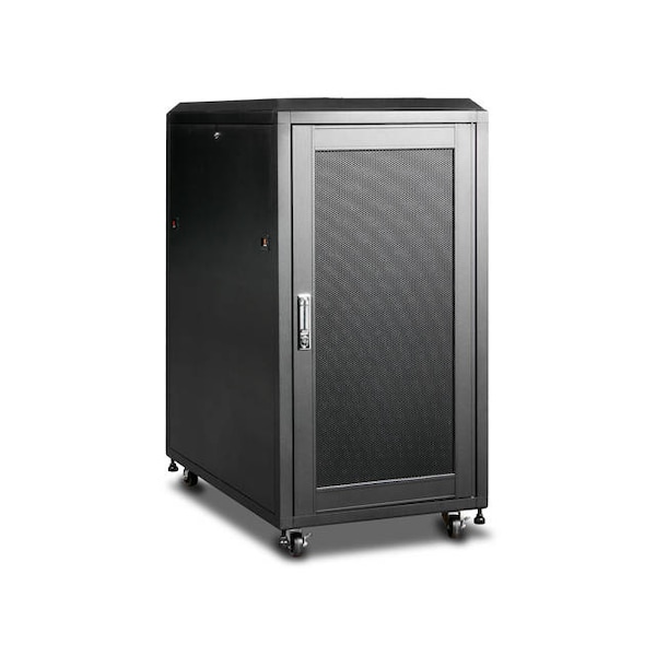 Istarusa 22U 1000mm Depth Rack-mount Server Cabinet (Black) WN2210-EX ...