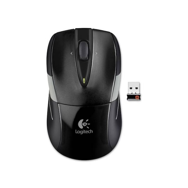 Logitech M525 Wireless Optical Mouse (Black) 910-002696 | Zoro