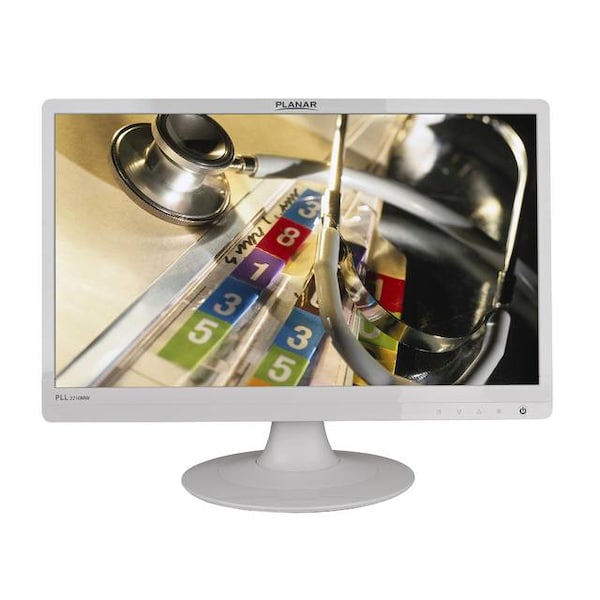 Planar PLL2210MW 22" Widescreen VGA/DVI LED LCD Monitor, w/Speakers 997 ...