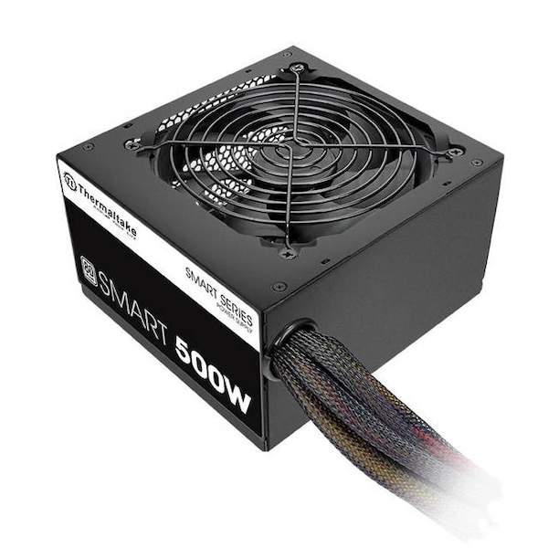 Thermaltake Smart 500W 80 PLUS ATX12V 2.3 Power Supply (Black) PS-SPD ...