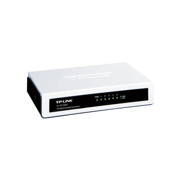 Tp-Link 5-Port Unmanaged 10/100M Desktop Switch TL-SF1005D | Zoro