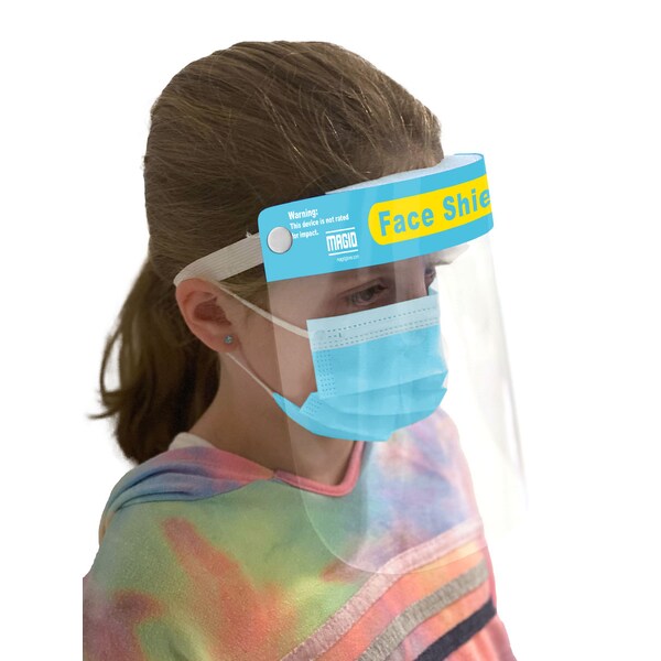 Magid Kids Disposable Masks & Face Shields - 5 Shields & 50 Masks ...