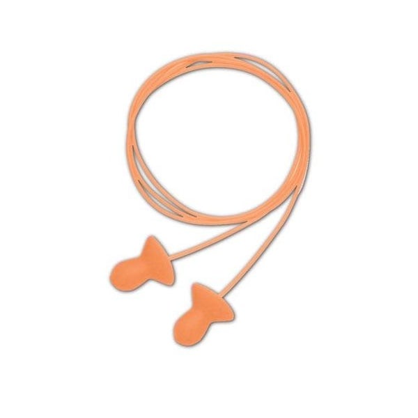 Honeywell Howard Leight Reusable Vinyl Ear Plugs, Contoured Bell Shape ...