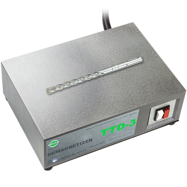 Mpi 11" x 10.5" x 3.4" 110V/60Hz Table Top Demagnetizer TTD-4 | Zoro