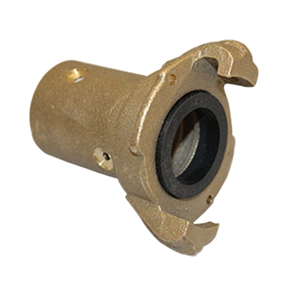 Marco 3/4" ID Brass Abrasive Blast Hose Coupling 10QBR1 | Zoro