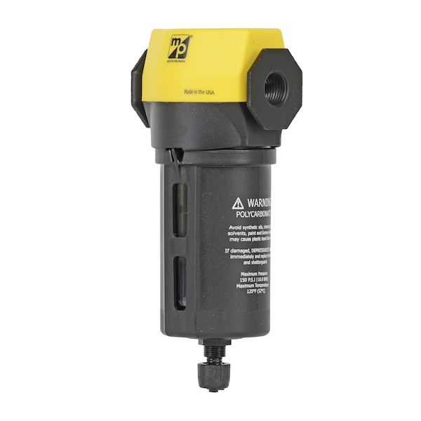 Master Pneumatic FLOAT FILTER 1/2 BF5A350-4 | Zoro