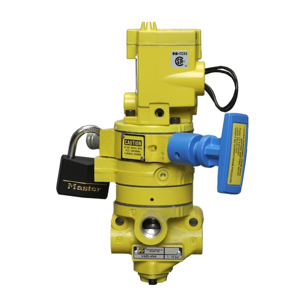 Master Pneumatic MANUAL LOCKOUT VALVE V485-6N8 | Zoro