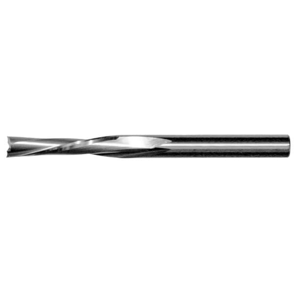 Mastercut Tool 1/8x1/2x1/4x2 2FL Downcut 15 Degree Slow Helix Fishtail ...