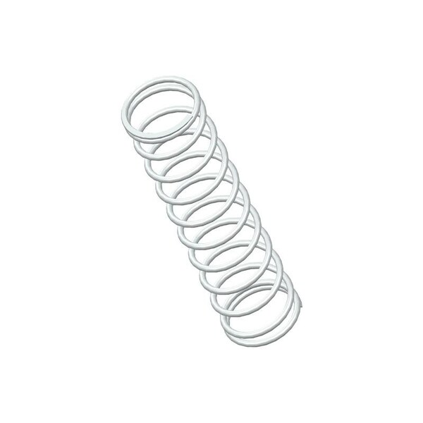 Zoro Approved Supplier Compression Spring, O= .850, L= 3.50, W= .068 ...