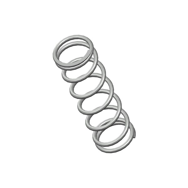 Zoro Approved Supplier Compression Spring, O= .188, L= .63, W= .019 ...