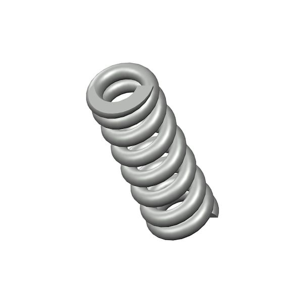 Zoro Approved Supplier Compression Spring, O= .219, L= .63, W= .050 S/U ...