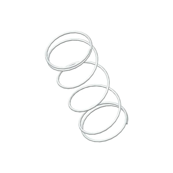 Zoro Approved Supplier Compression Spring, O= .406, L= 1.00, W= .019 ...