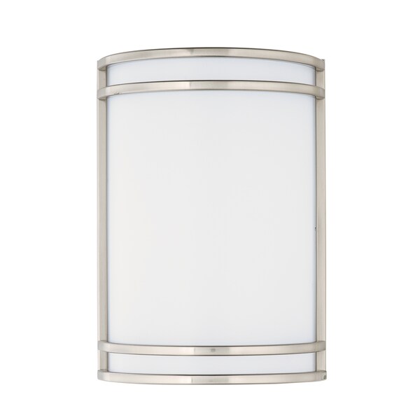 Maxim Lighting Linear LED 1-Light 7" Wide Satin Nickel Wall Sconce ...